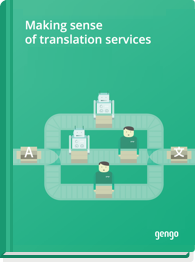 Making sense of translation services - Gengo