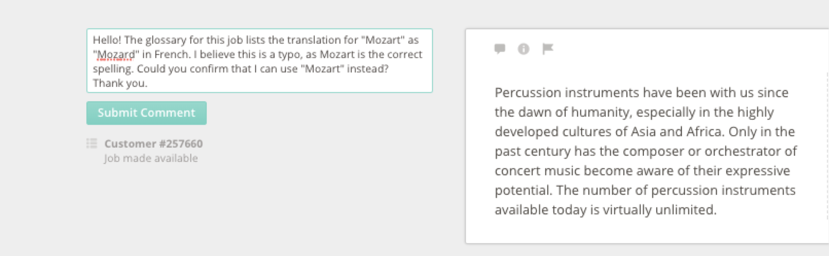 The translation process - Gengo